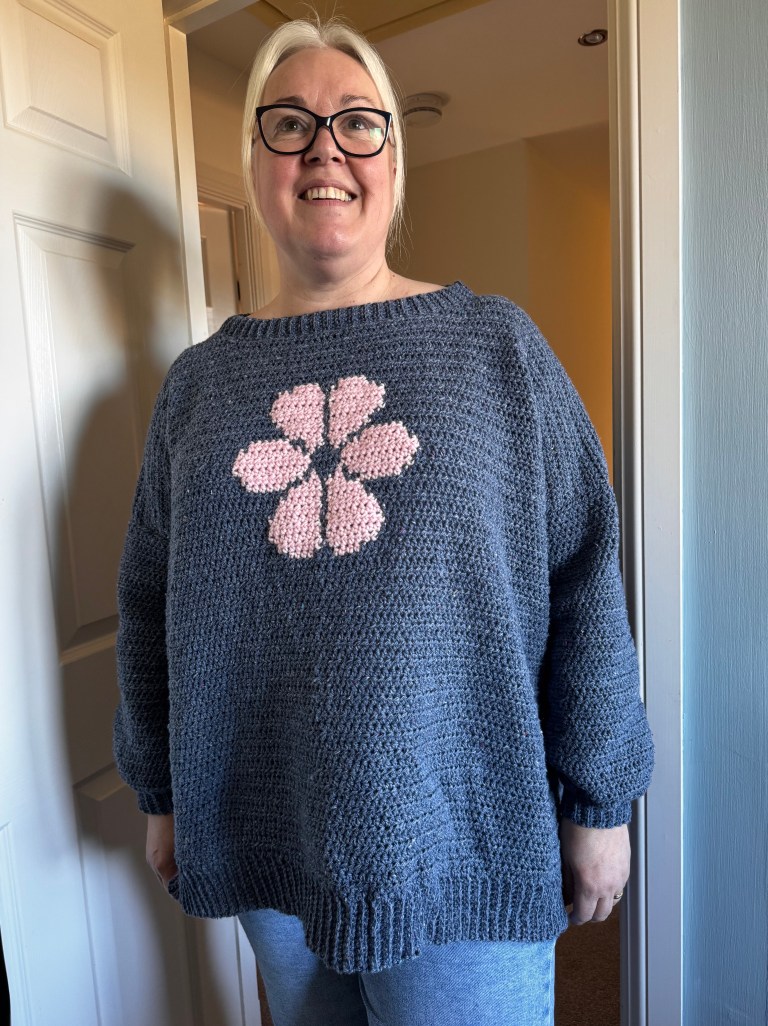 Flower Power Jumper – made by Vick